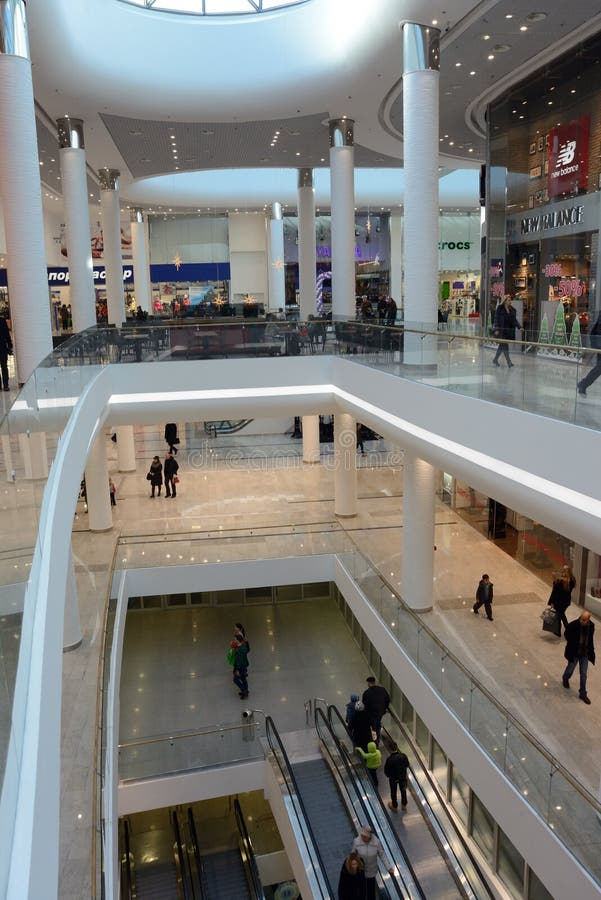Shopping mall editorial photo. Image of center, ukraine - 28401011