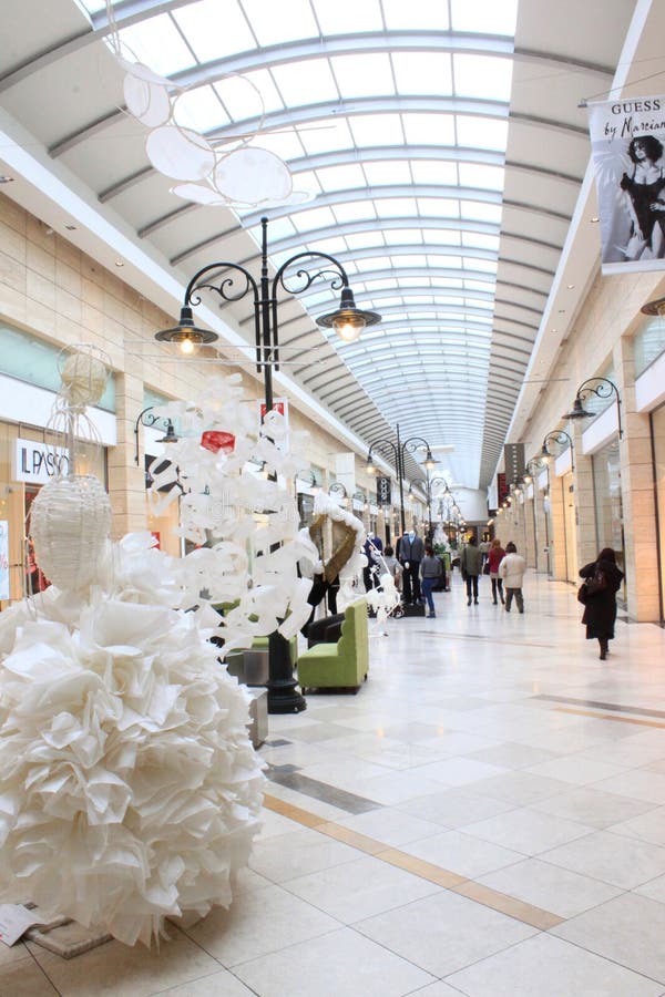 Shopping in mall editorial stock photo. Image of bucharest - 28689898