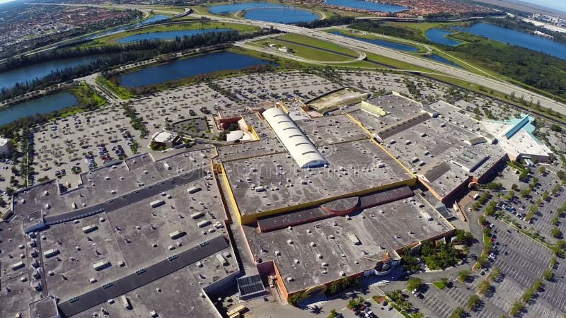 Shopping mall stock video footage. Video of drone, altitude - 36910646