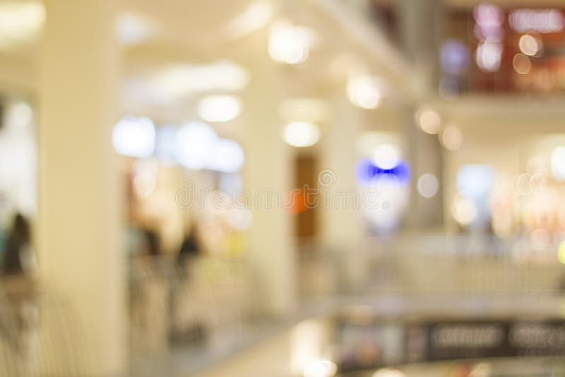 Shopping mall in blur stock image. Image of mall, office - 54800129