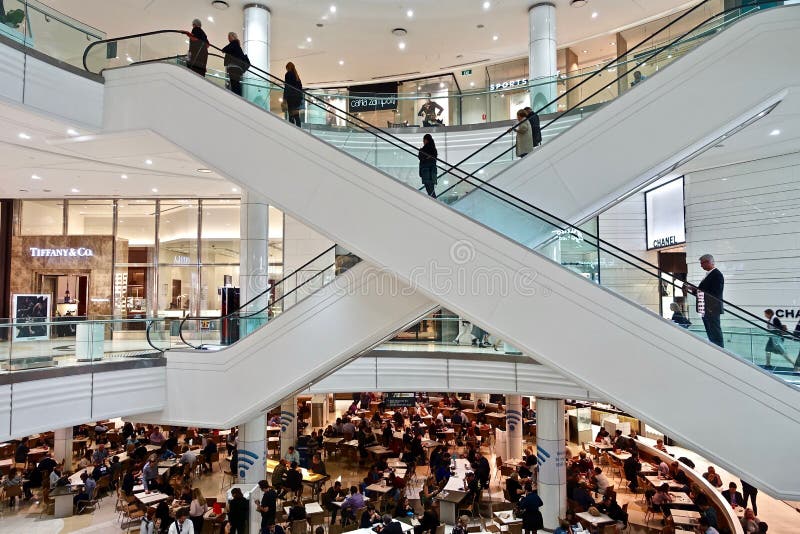 Shopping Mall, Building, Retail, Interior Design Stock Photo - Image of ...