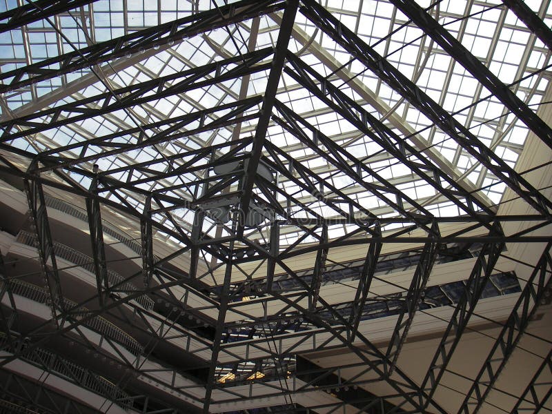 Shopping Mall Ceiling stock photo. Image of indoor, ceiling - 305412
