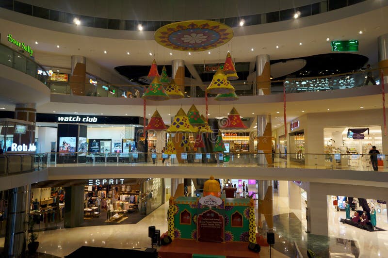 Shopping mall editorial stock photo. Image of mall, sukoharjo - 56521023
