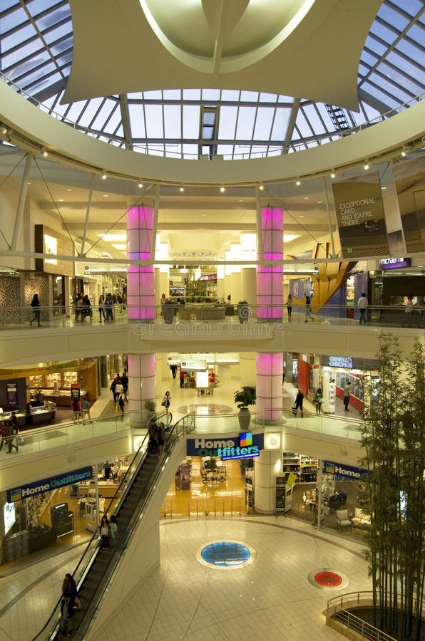 Shopping mall interior editorial photography. Image of roof - 39812282