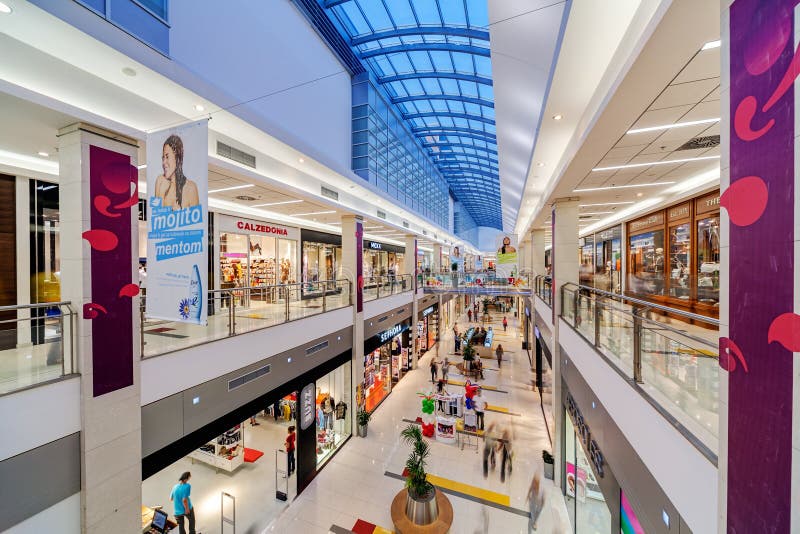 Shopping hall #2 editorial stock photo. Image of building - 4270813