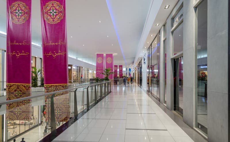Shopping Mall Interiors editorial stock photo. Image of floor - 95343473