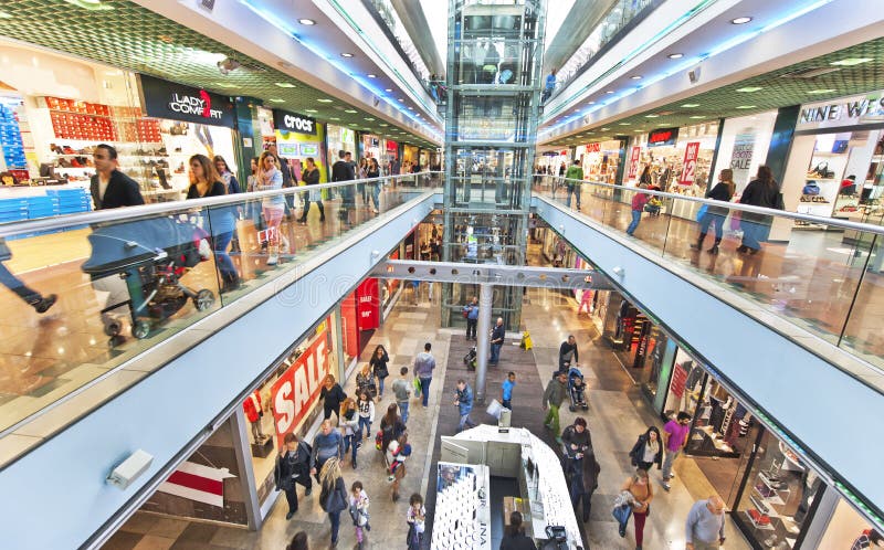 In the Shopping Mall editorial photo. Image of people - 49331511