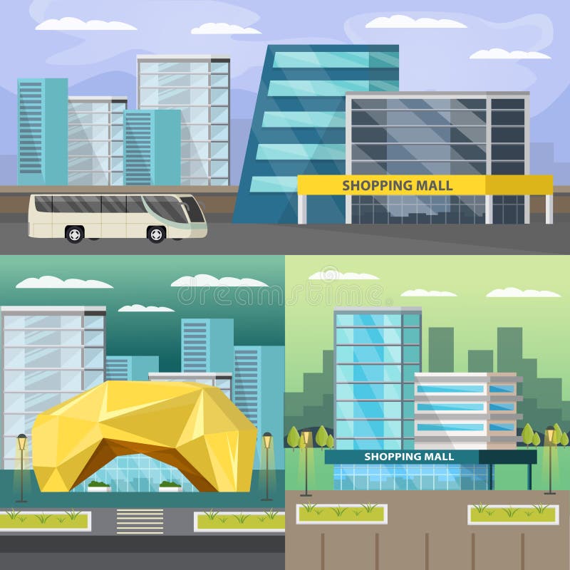 Mall Road Shimla Indian Landmark Iconic Cartoon Illustration Stock ...