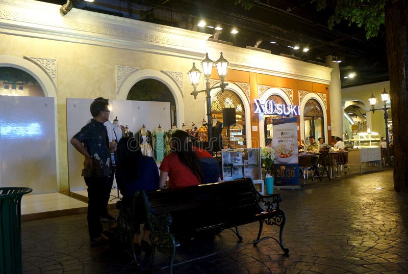 Shopping mall editorial stock photo. Image of east, java - 45717433