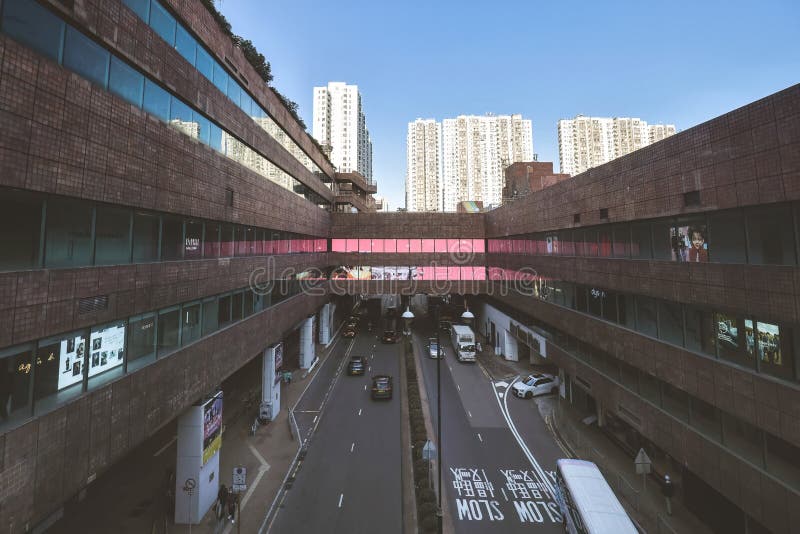 The Shopping Mall in Shatin New Town 21 Dec 2022 Editorial Image ...