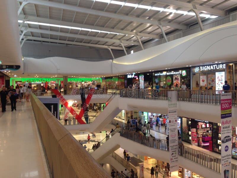 Shopping mall view editorial stock photo. Image of shopping - 56556173