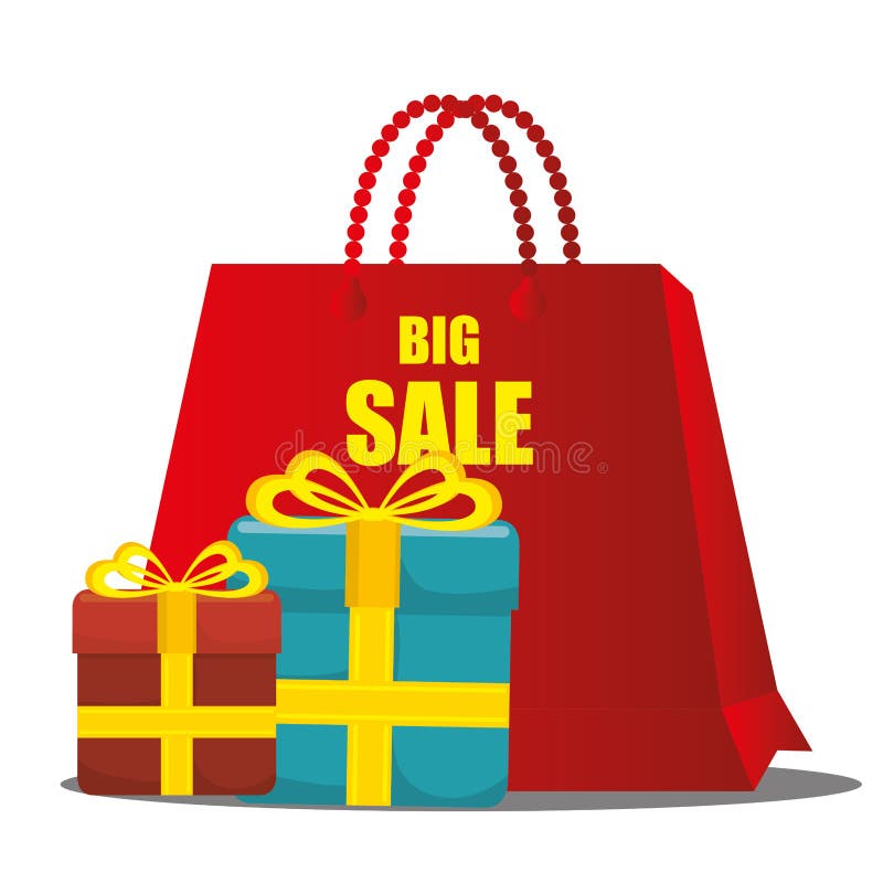 Shopping, Marketing and Sales Graphic Design Stock Vector ...