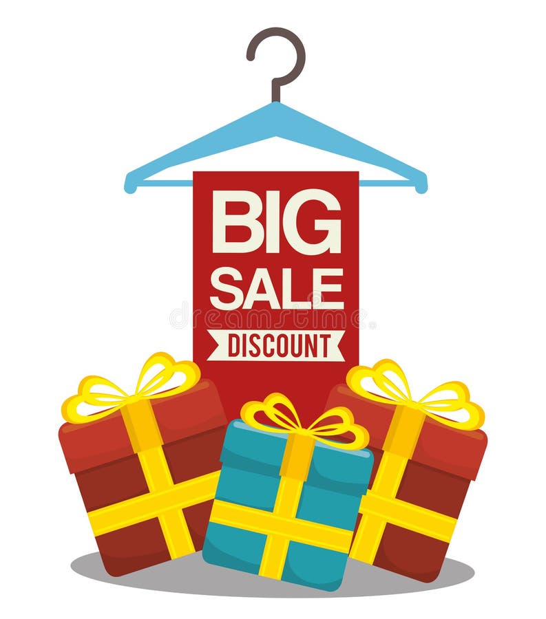 Shopping, Marketing and Sales Graphic Design Stock Vector ...