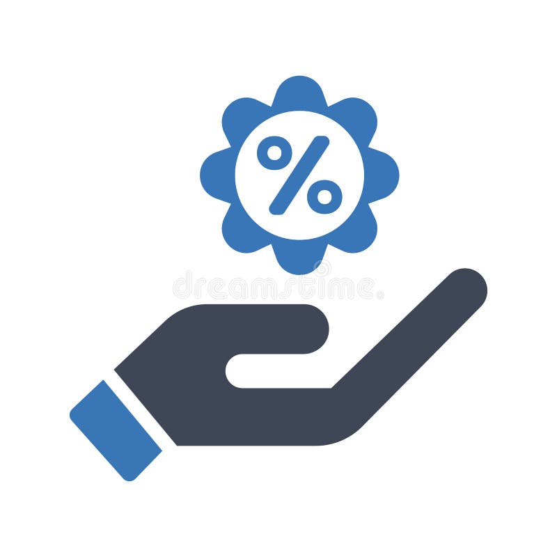 Shopping Offer Icon. Vector Graphics Stock Vector - Illustration of ...