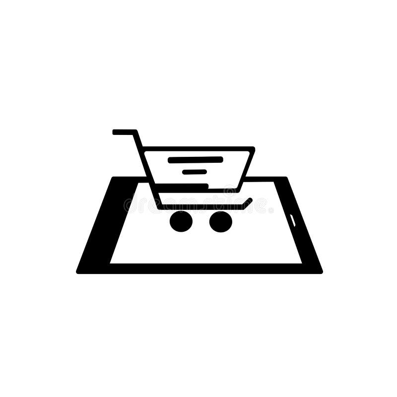Shopping Online Network Icon Vector Stock Illustration - Illustration ...