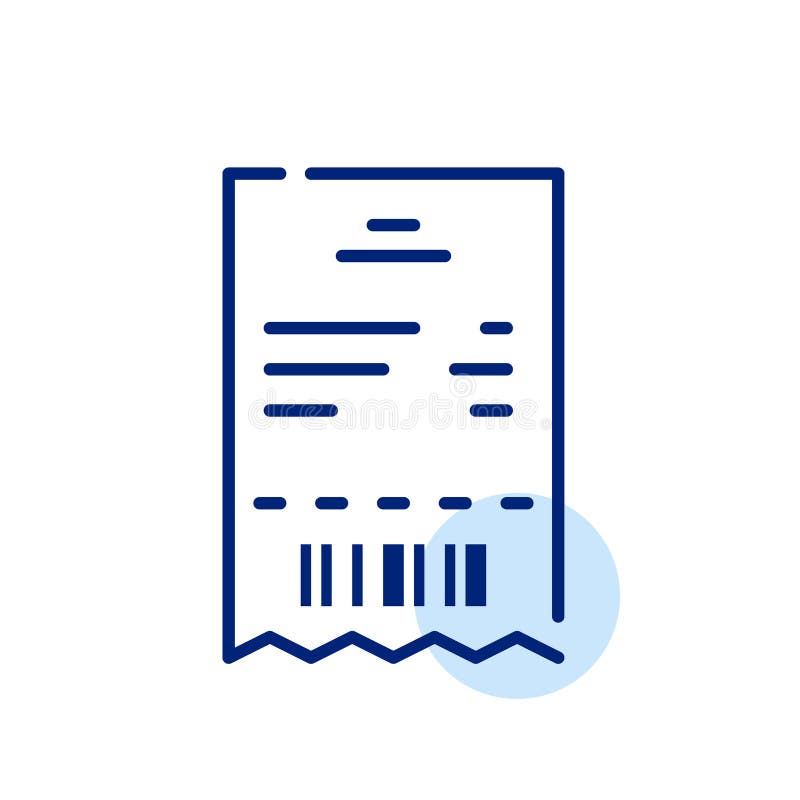 Receipt with Qr-code Printing Out. Contactless ATM or Payment ...