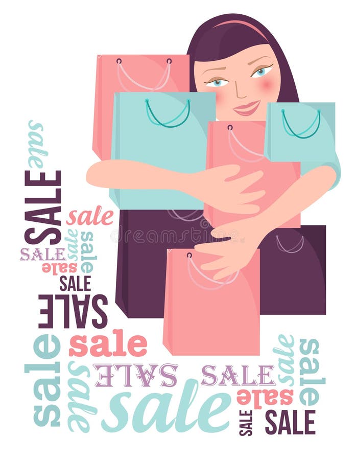 Shopping and Sale - Set of Modern Line Design Style Icons Stock Vector ...