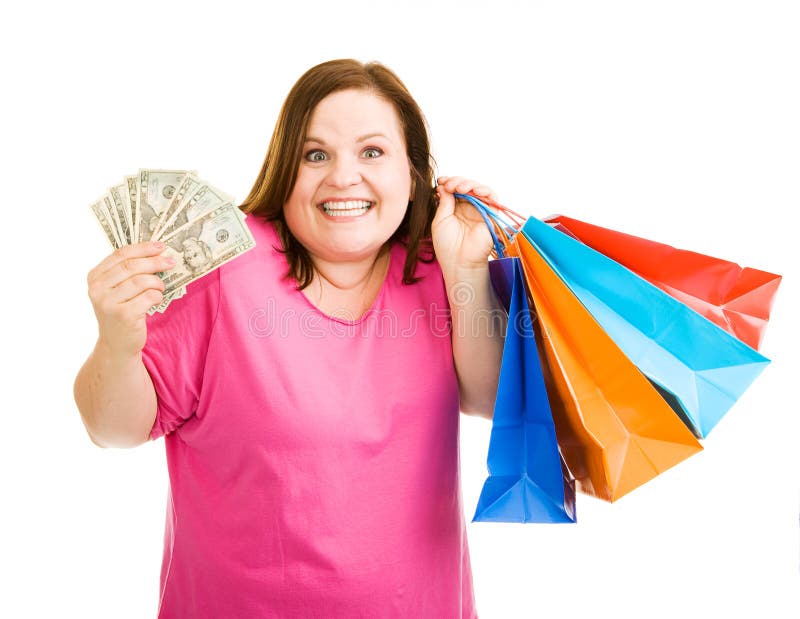 Shopping Spree stock image. Image of economy, gift, pink - 5232059
