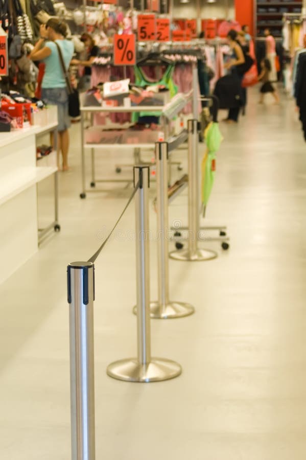 Entrance into the Supermarket Stock Image - Image of buying, people ...