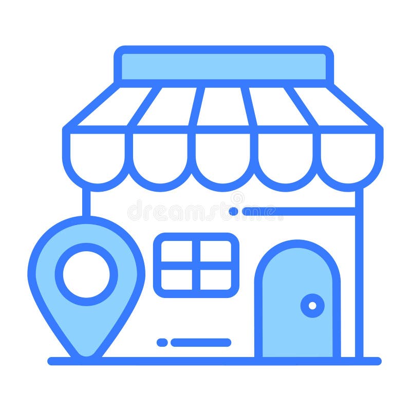 Market Location Icon Related Map Location and Navigation Black Icon ...