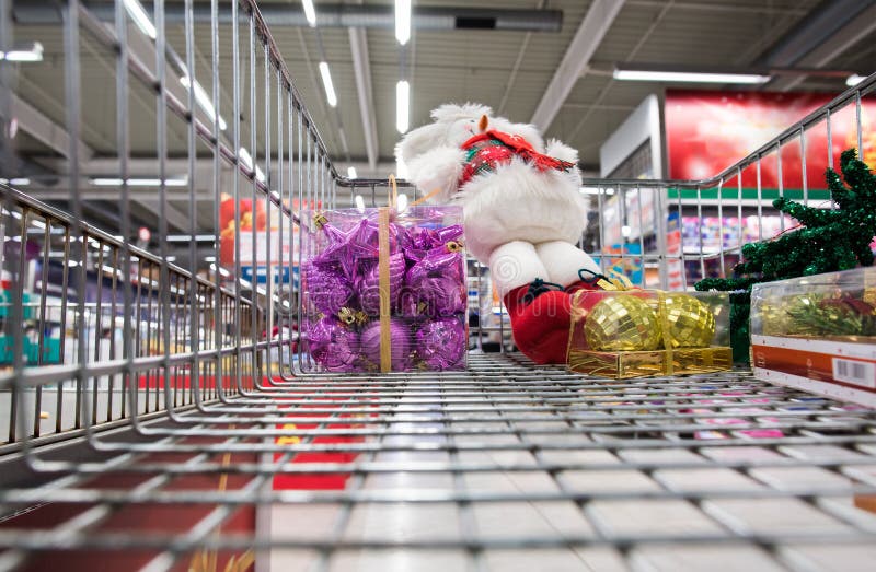 Shopping at the Supermarket Stock Image - Image of purchase, buying ...