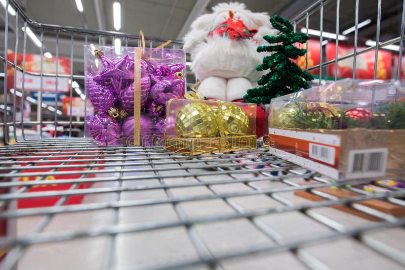 Shopping at the Supermarket Stock Image - Image of shopper, consumerism ...