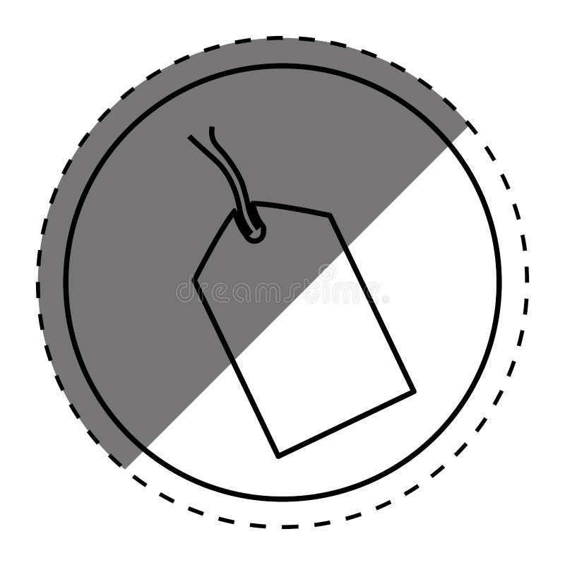 Shopping tag price stock vector. Illustration of empty - 82025251