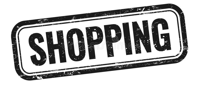 Shopping Text on Paper Put on White Keyboard Stock Photo - Image of ...