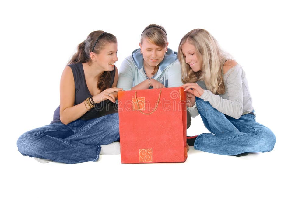 Shopping Time! stock photo. Image of isolated, holding - 1792558