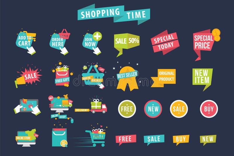 100 Cotton Seals / Marks stock vector. Illustration of package - 16379144