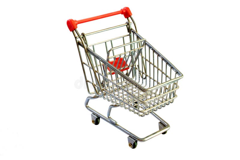Shopping trolley stock photo. Image of shop, purchase - 3857306