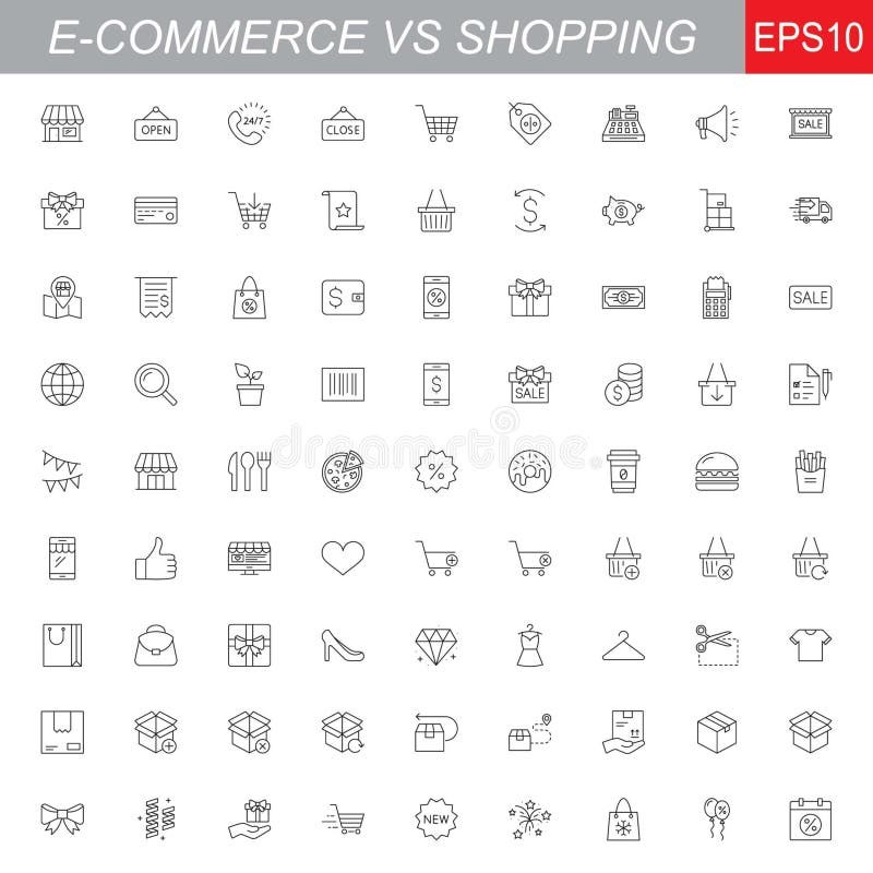 Online Vs Store Stock Illustrations – 87 Online Vs Store Stock ...