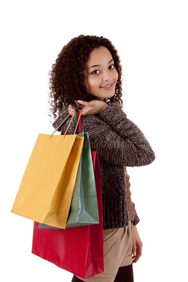 Shopping Woman stock photo. Image of beautiful, fashion - 28796108
