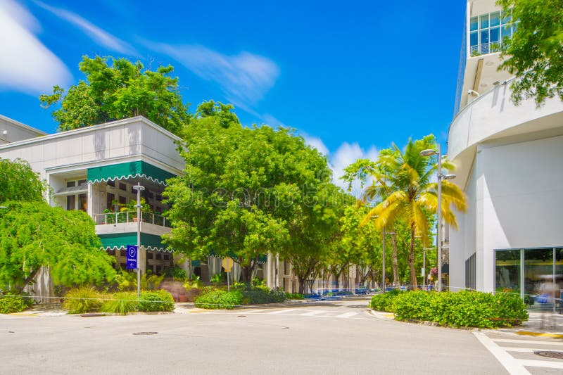 Shops Miami Design District 2024. Long Exposure All Logos Removed ...