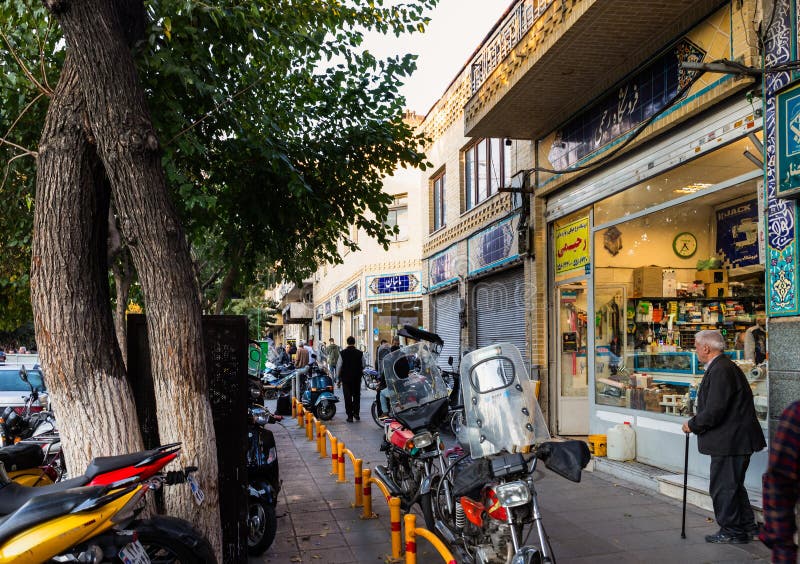 Shops and Stores at Tehran Grand Bazaar in Tehran Editorial Stock Image ...