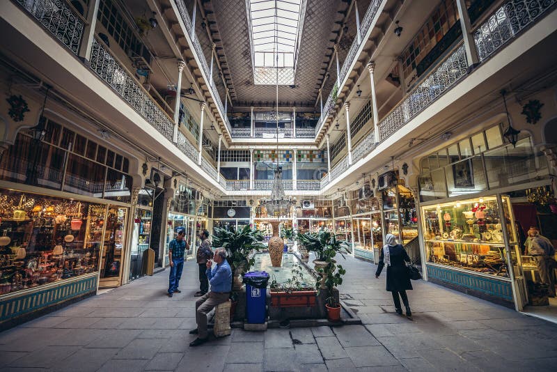 Shops in Tehran editorial image. Image of mall, persian - 112014120