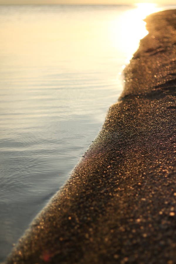 A shore of a lake stock photo. Image of nature, beach - 140497396