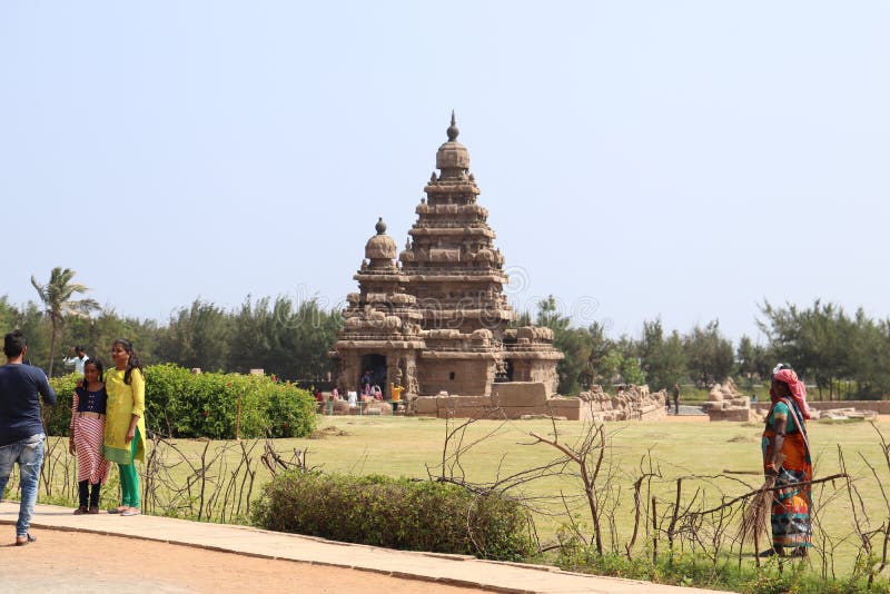 Shore Temple at Mahabalipuram in Tamil Nadu, Indian Tourism Editorial ...