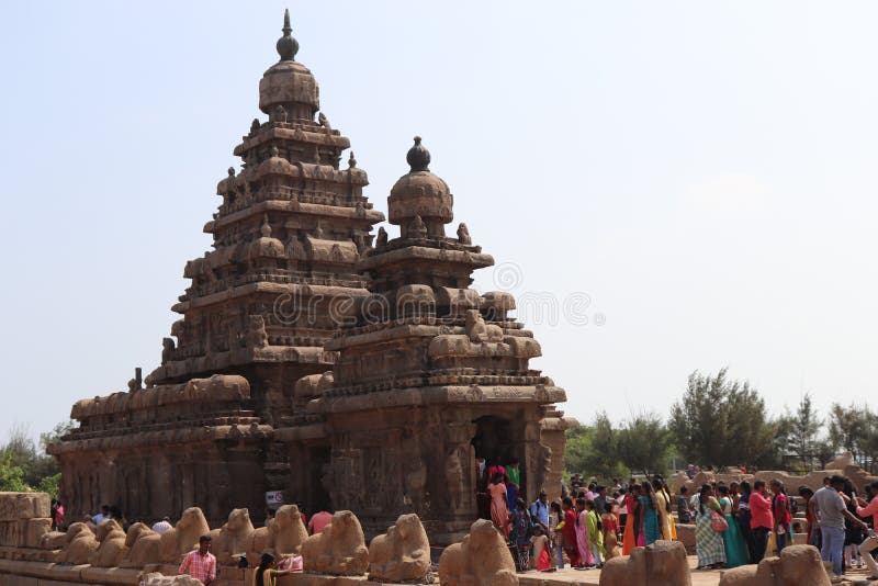 Shore Temple at Mahabalipuram in Tamil Nadu, India Tourism Editorial ...