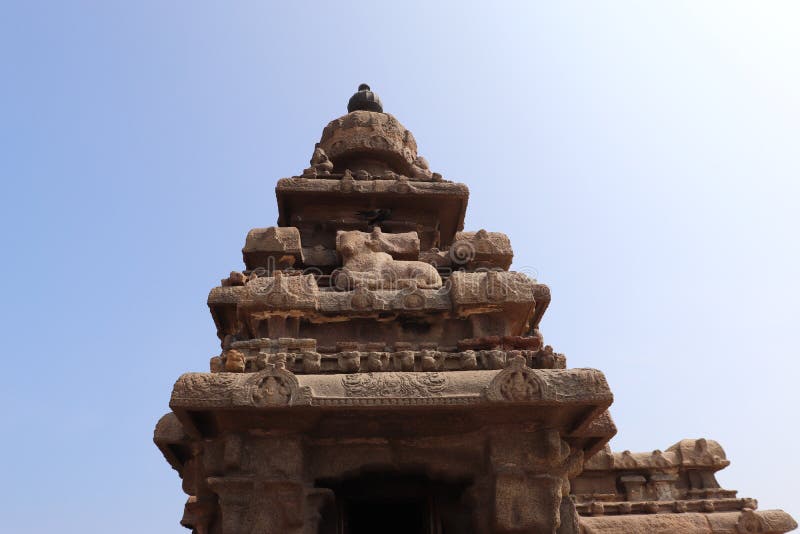 Shore Temple at Mahabalipuram in Tamil Nadu, India Stock Image - Image ...