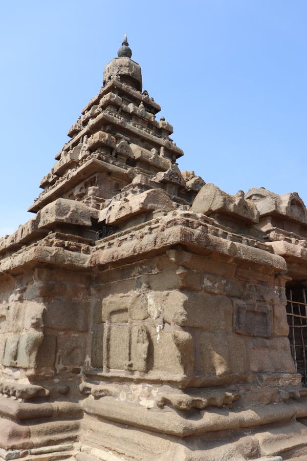 Shore Temple at Mahabalipuram in Tamil Nadu, Indian Architecture Stock ...