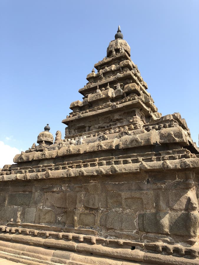 Shore Temple in Mahabalipuram, Tamilnadu Stock Photo - Image of dynasty ...