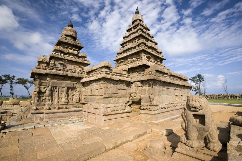 Shore Temple - Tamil Nadu - India Stock Photo - Image of nadu, stone ...