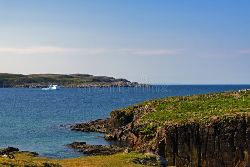 Shore view stock image. Image of ocean, meadow, vacation - 43153933