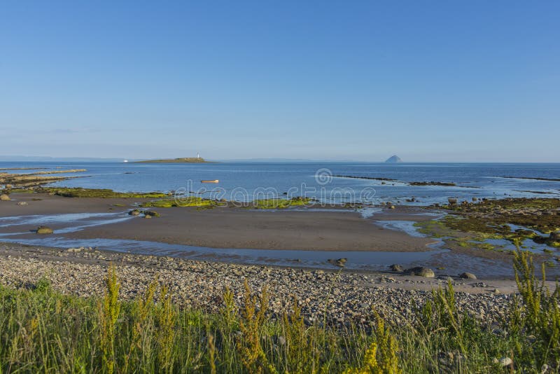 Shore view stock photo. Image of boat, island, landscape - 42310288