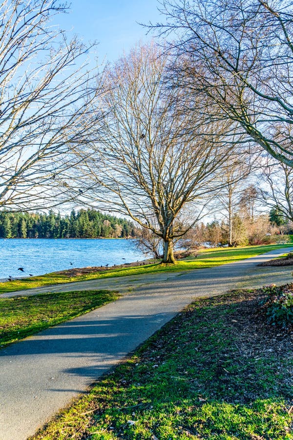 Icy Shoreline in Spring stock image. Image of michigan - 114853621