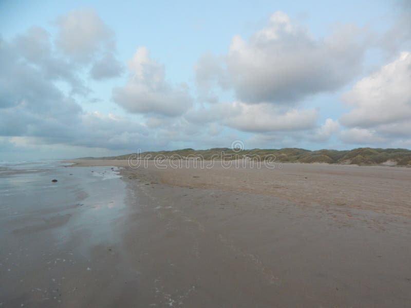 On the Shores of the North Sea in Denmark Stock Photo - Image of ...