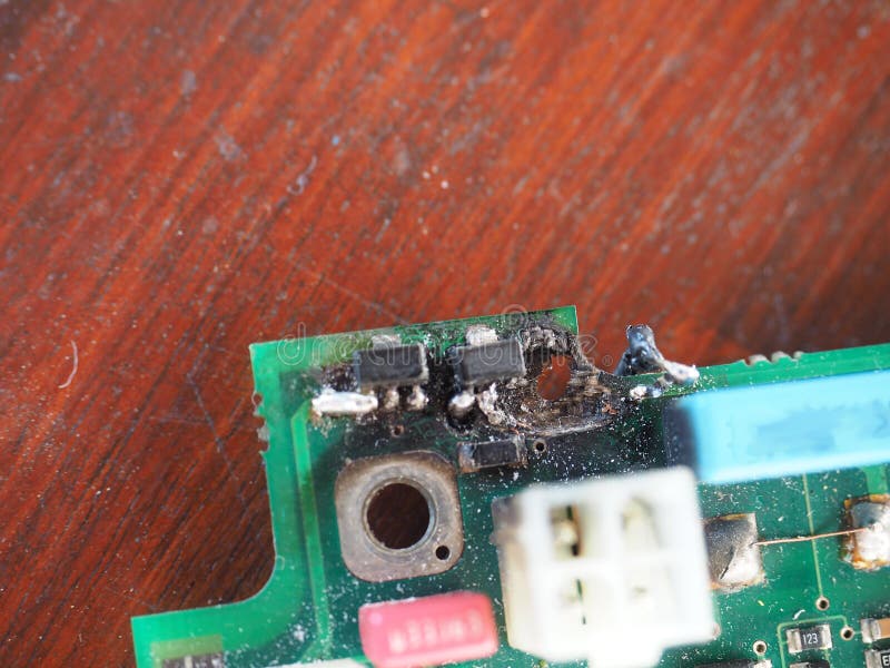 Short circuit stock image. Image of electrical, micro - 96434951