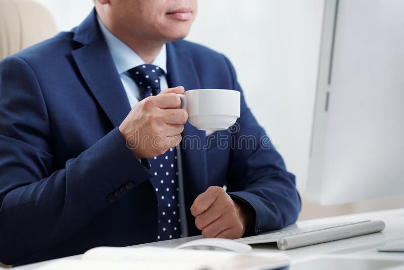 Short coffee break stock image. Image of entrepreneur - 126073501