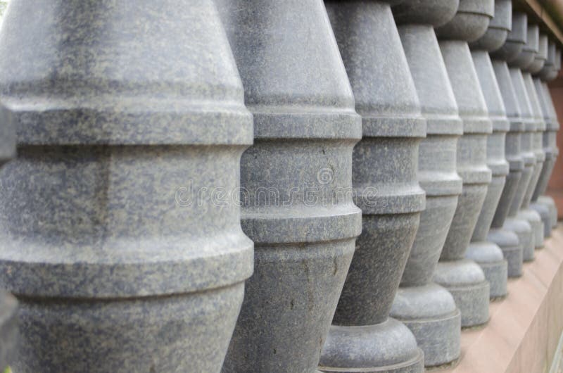 Short columns perspective stock photo. Image of dark - 58524462